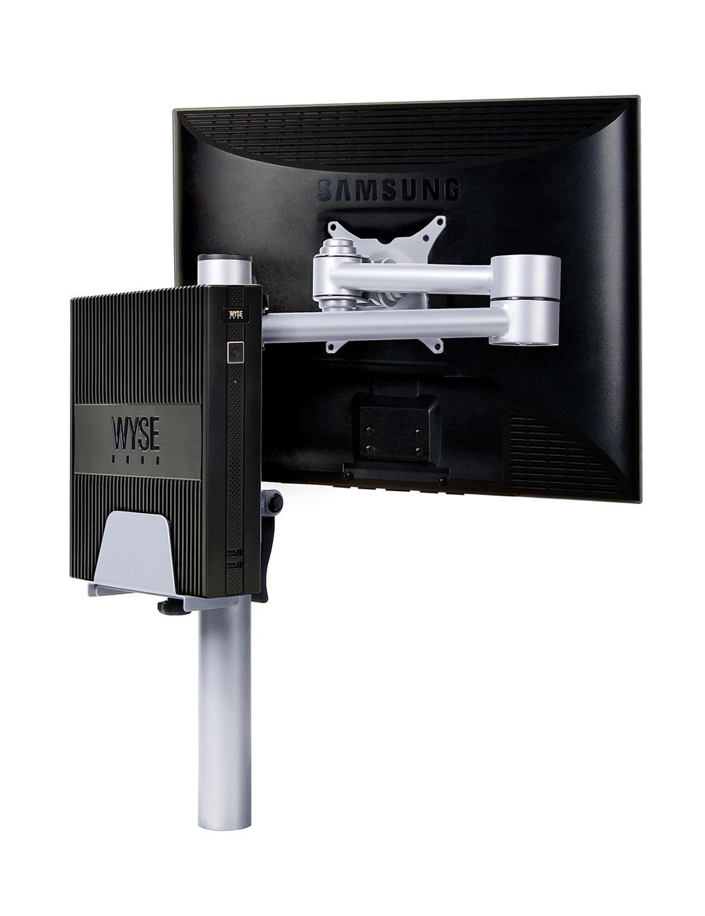 Dataflex Viewmate - Thin CPU Holder - Ergonomic Office Chairs by Simply Ergonomic