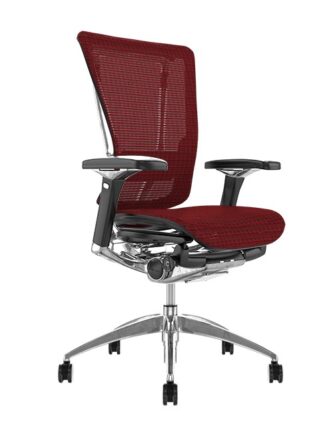 Nefil Mesh Office Chair no Head Rest and Polished Frame