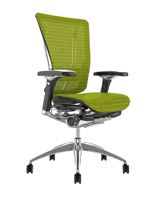 Nefil Mesh Office Chair no Head Rest and Polished Frame